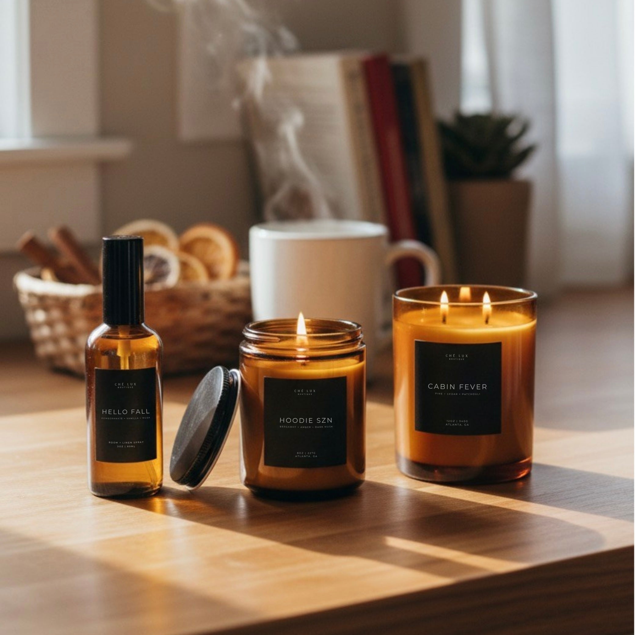 Fall Scented Candles, Diffusers, and Sprays – Che Lux Boutique